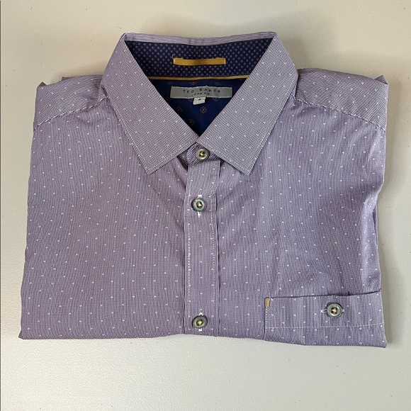 Ted Baker London | Shirts | Ted Baker Classic Button Down Dress Shirt ...